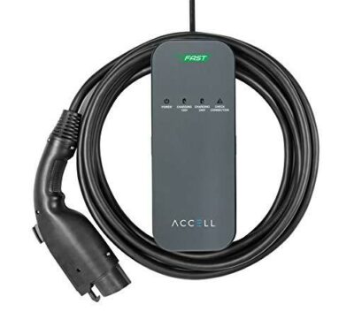 Accell AxFAST Level 1 and 2 Portable EV Charger 3.8 kW (120/240Volt ...