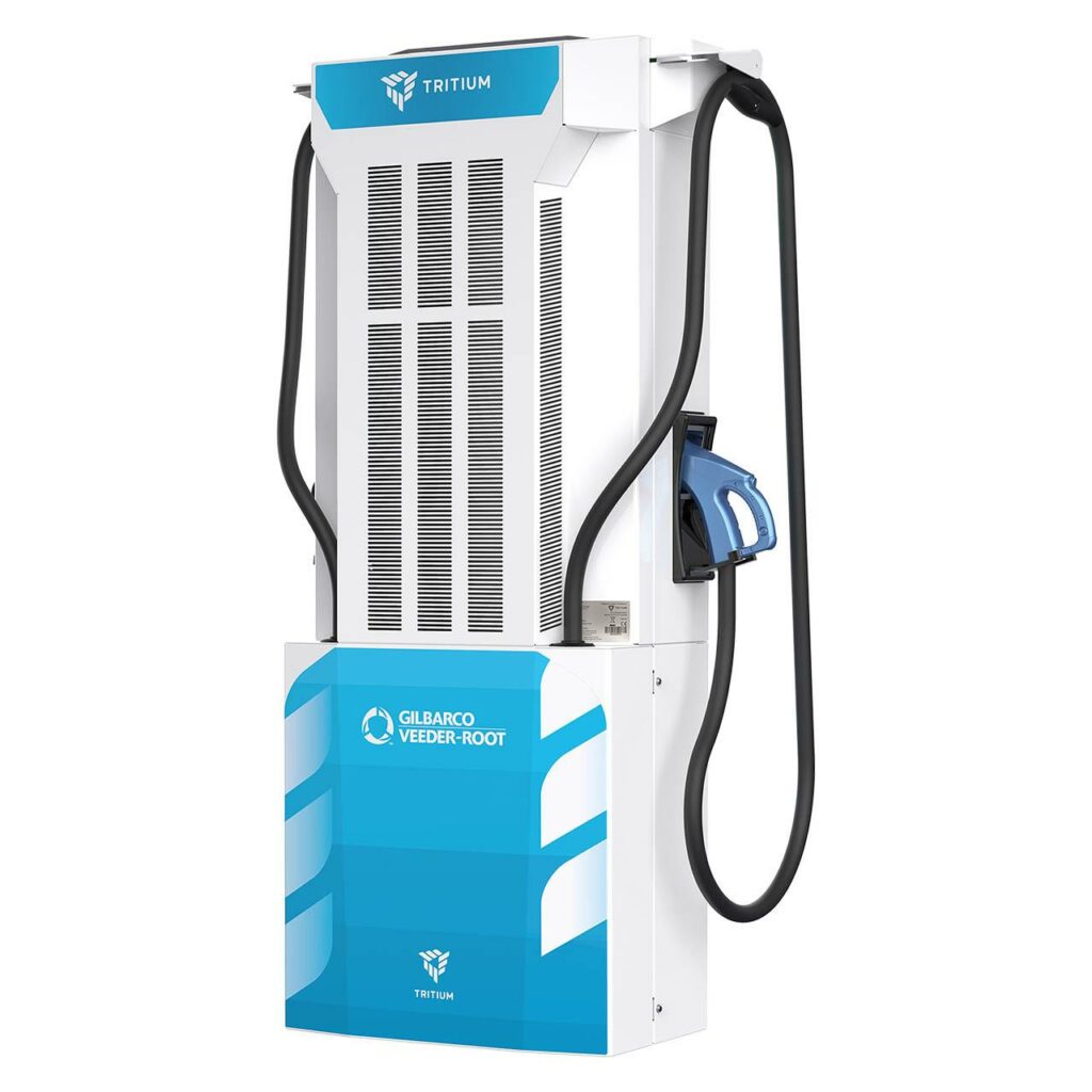 Gilbarco Tritium RT175-S DC, Fast Charge Dual EV Charger • EV Adept