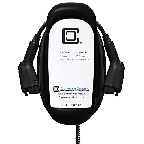 ClipperCreek HCS-D50 Level 2 Dual Hardwired Electric Vehicle (EV ...