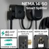 NeoCharge Smart Splitter up to 40 Amp, Level 2 for Two EVs (240 Volt ...